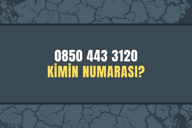 08504433120 Kimin Numarası? 2024 - Oppo Forum